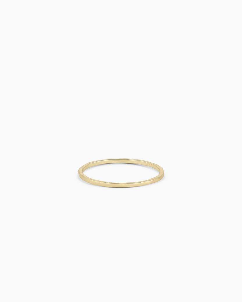 gorjana Jewelry | Classic Gold G Ring