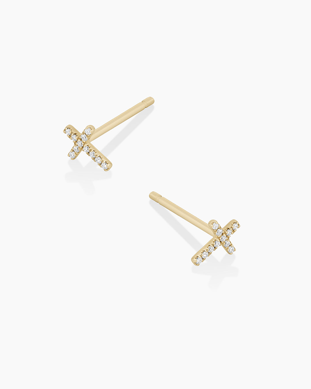 Diamond Cross Studs – gorjana