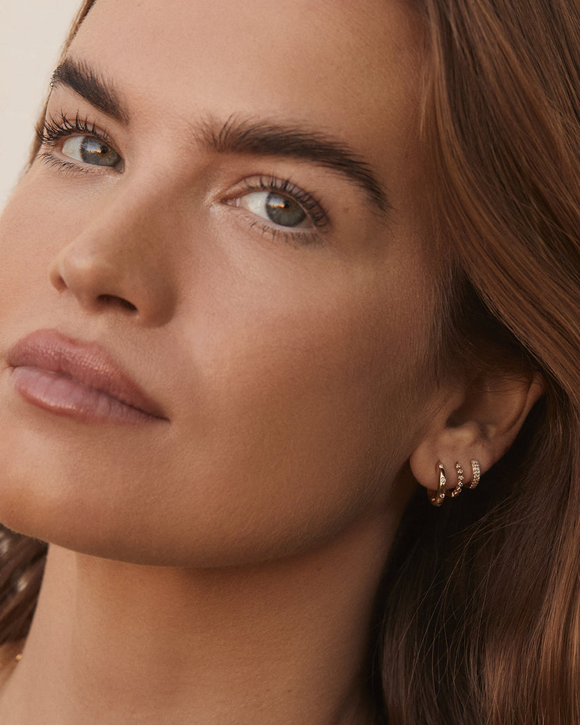 Diamond Double Down Huggies – gorjana