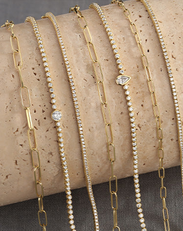Fine Solid Gold Bracelets for Women | gorjana