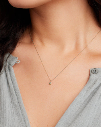 14k Gold Birthstone Necklace – gorjana