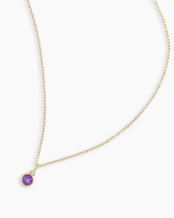 14k Gold Birthstone Necklace – gorjana