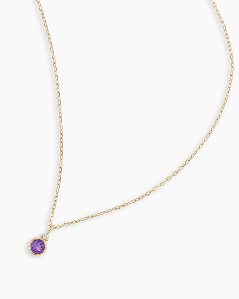 14k Gold Birthstone Necklace – gorjana