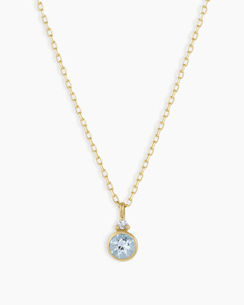 14k Gold Birthstone Necklace – gorjana