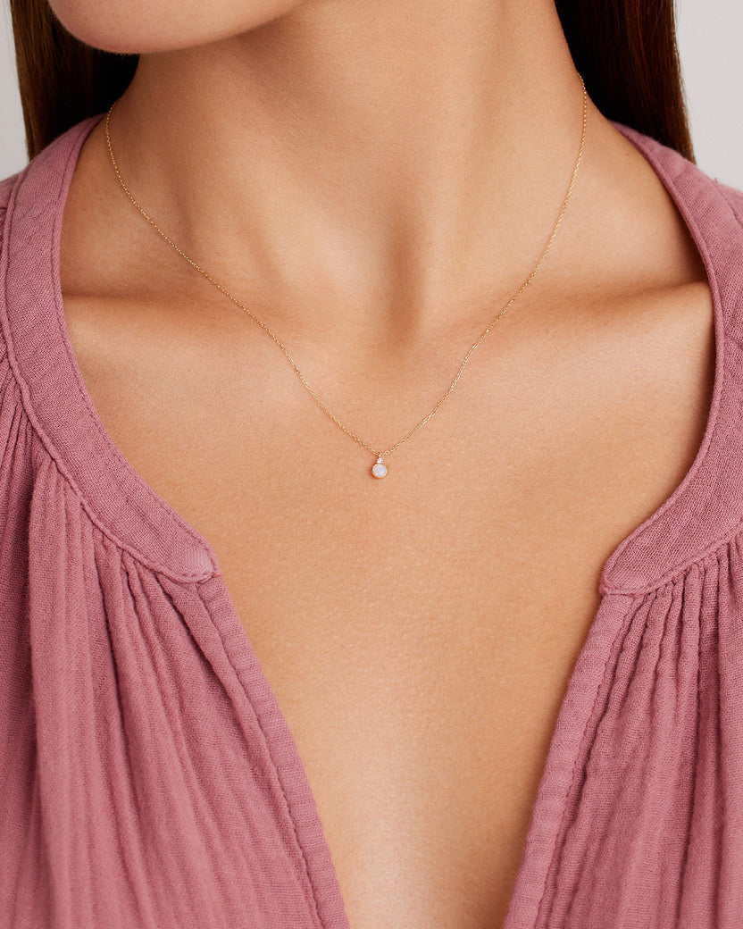 14k Gold Birthstone Necklace – gorjana