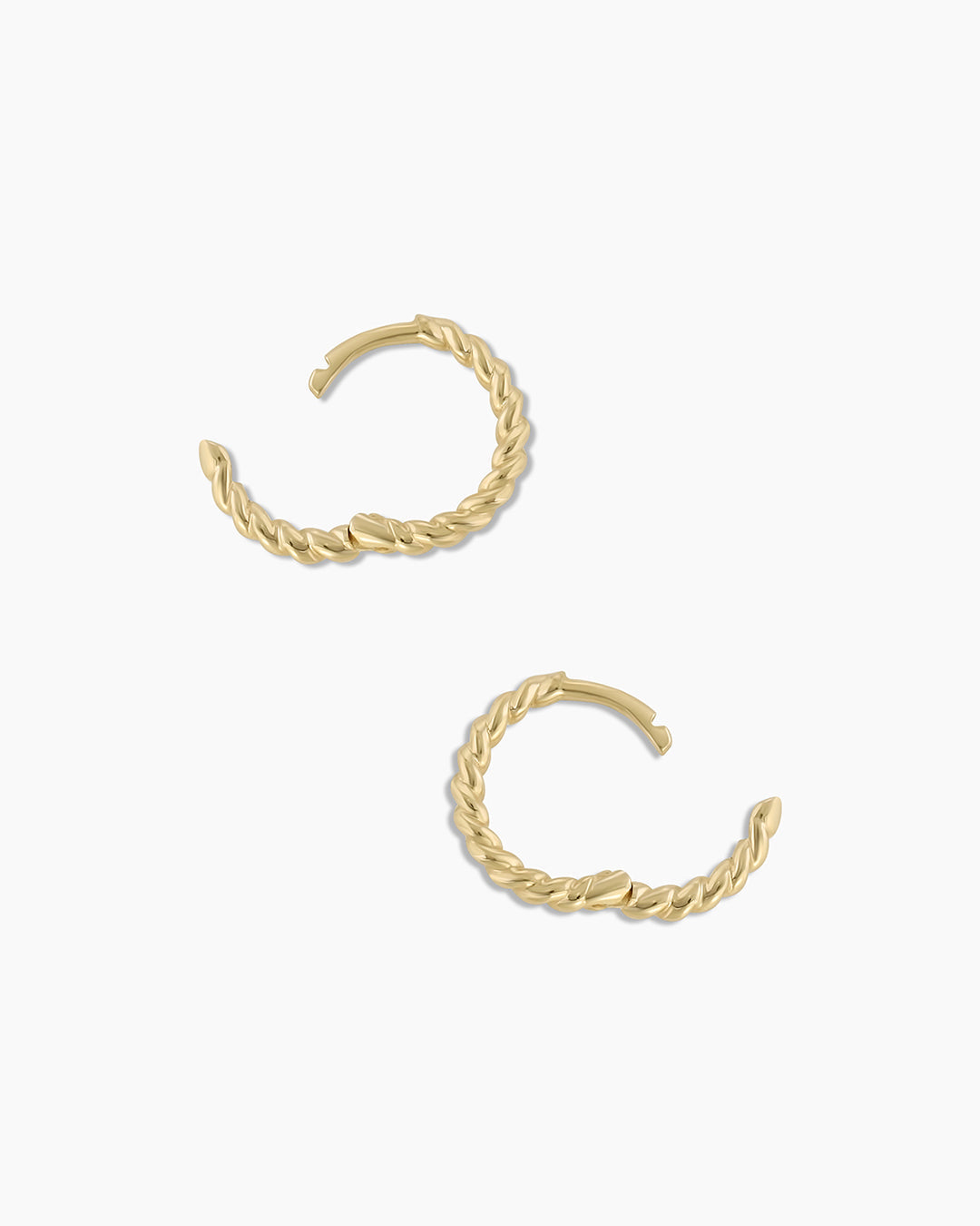 14k Gold Crew Huggies – gorjana