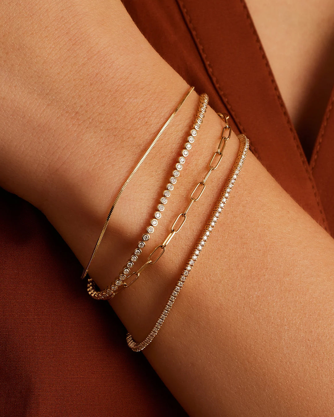 14k Gold Micro Mini Venice Bracelet – gorjana